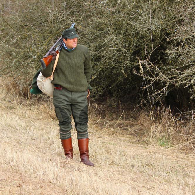 Jagdhund - Loden Stiefelhose - Gols | JagdFIEBER.com