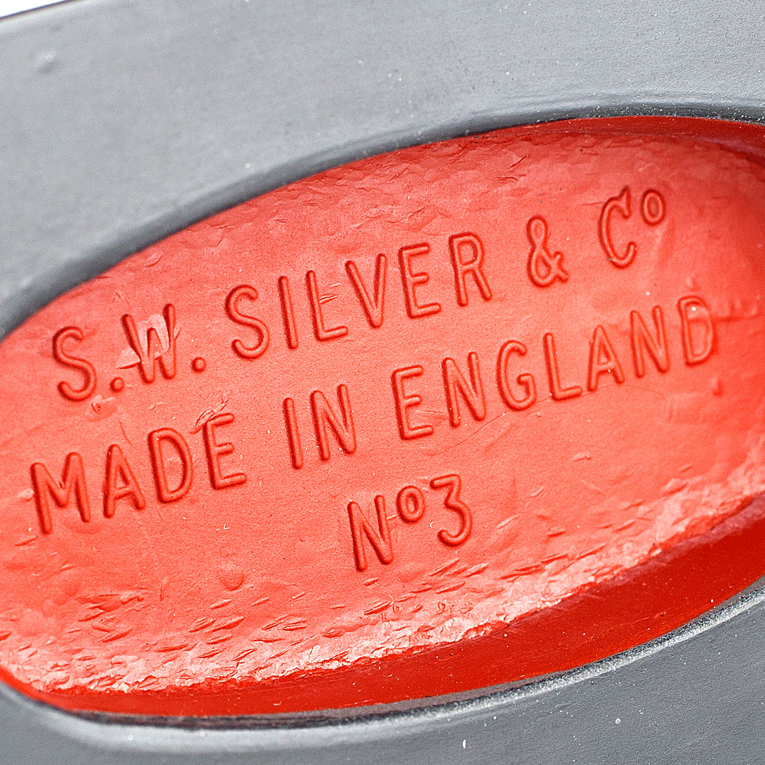 S.W. Silver - Recoil-Pad - Red - No. 3 / Safari - Schaftkappe ...